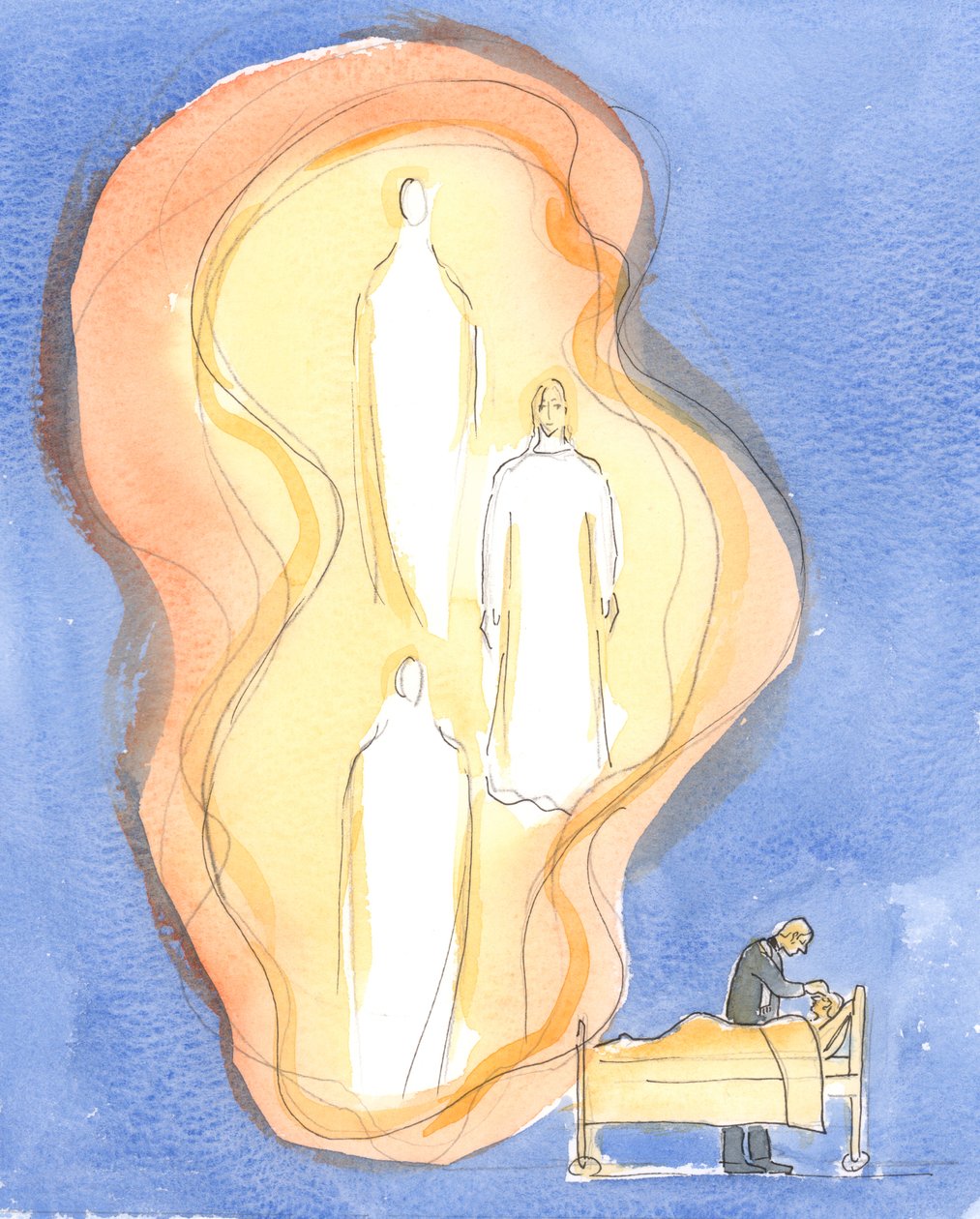 Gud Og Jesus Kristus I Himmelen