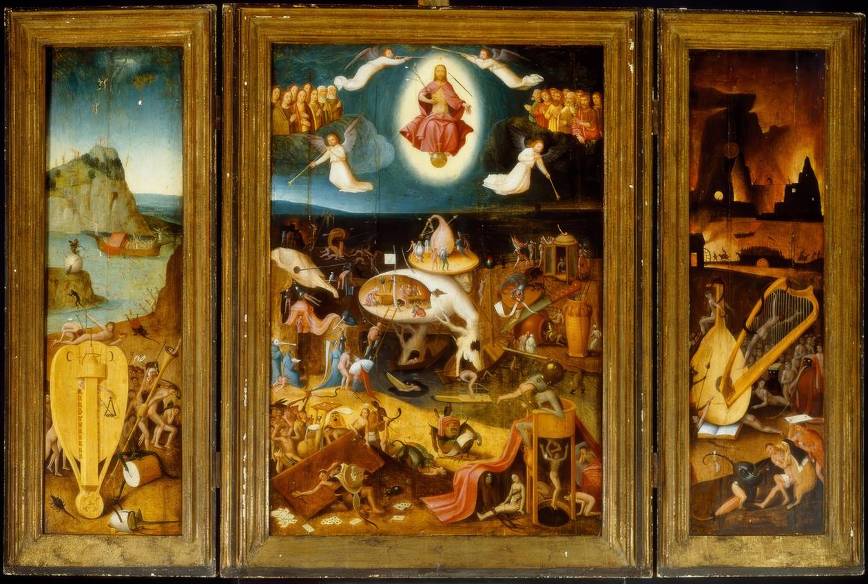 Hieronymus Bosch Garden Of Jordiske Gleder Helvete The Garden Of