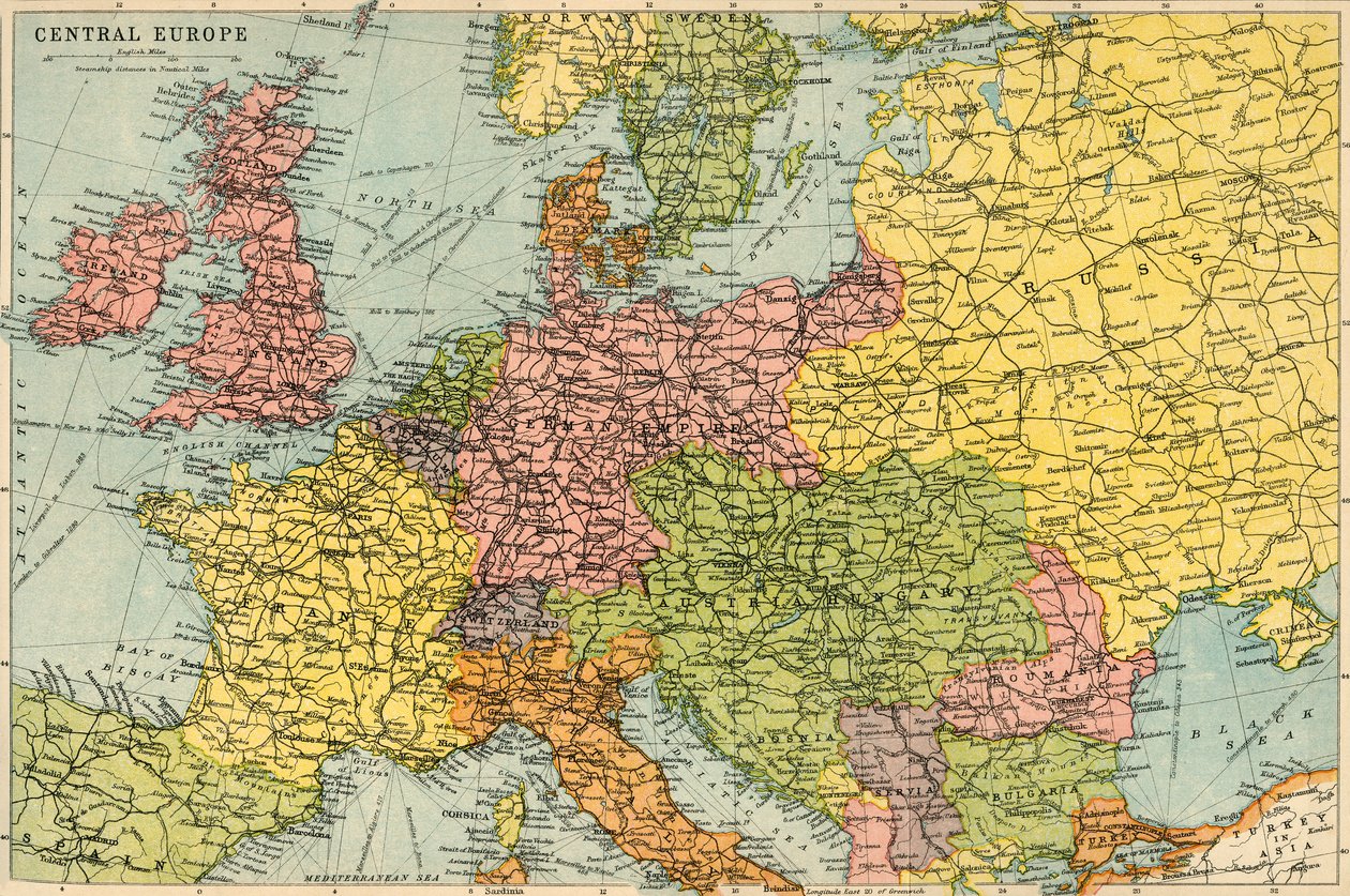 Politisk Kart Over Europa Sentral Europa – Wikipedia
